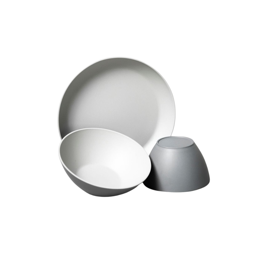 Bamboo Fiber Luxe Patio Picnicware Set (12pc) – Nic and Syd